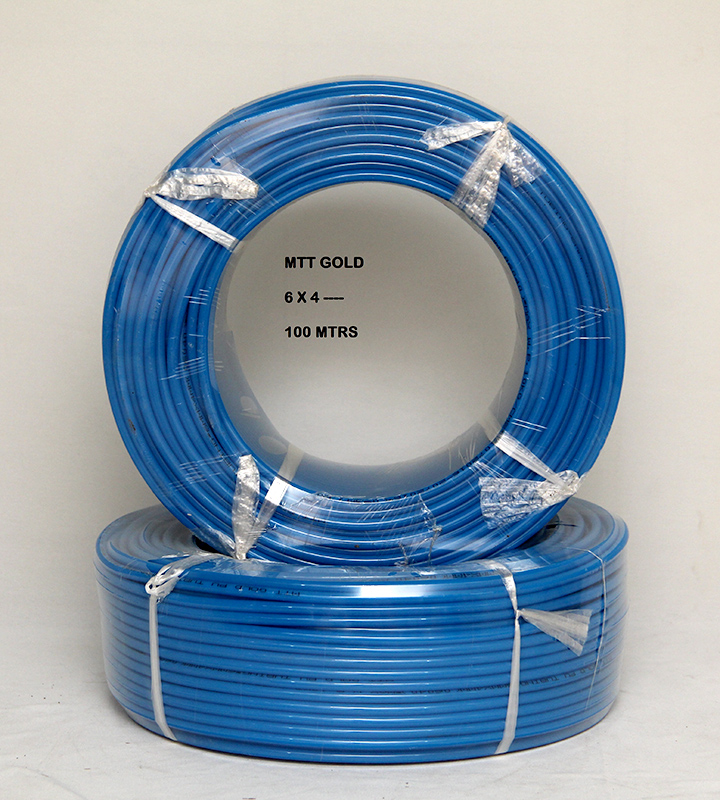 Polyurethane Tube Multitech Gold Blue