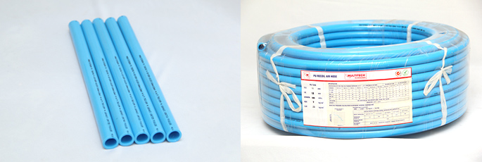 Polyurethane Tube Multitech Blue